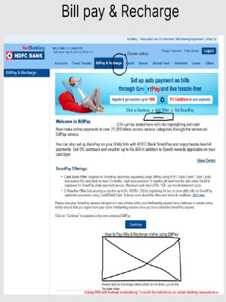 Bill Pay and Recharge | PDF