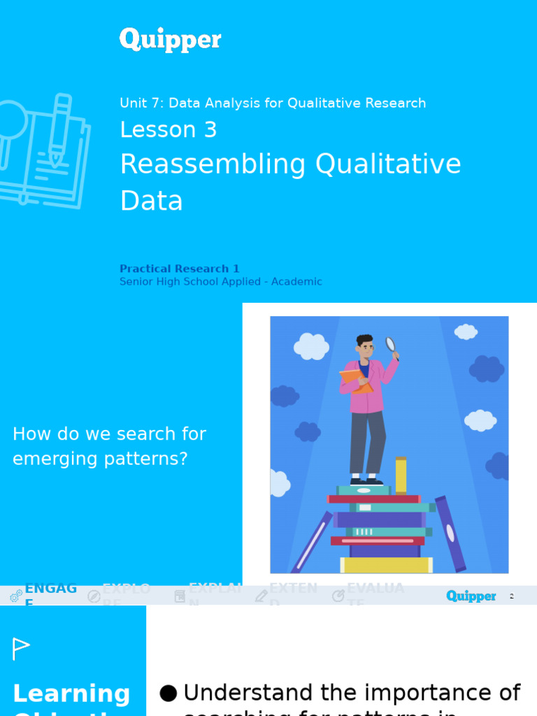FINAL (PS) - PR1 11 - 12 - UNIT 7 - LESSON 3 - Reassembling Qualitative Data | PDF | Hierarchy ...