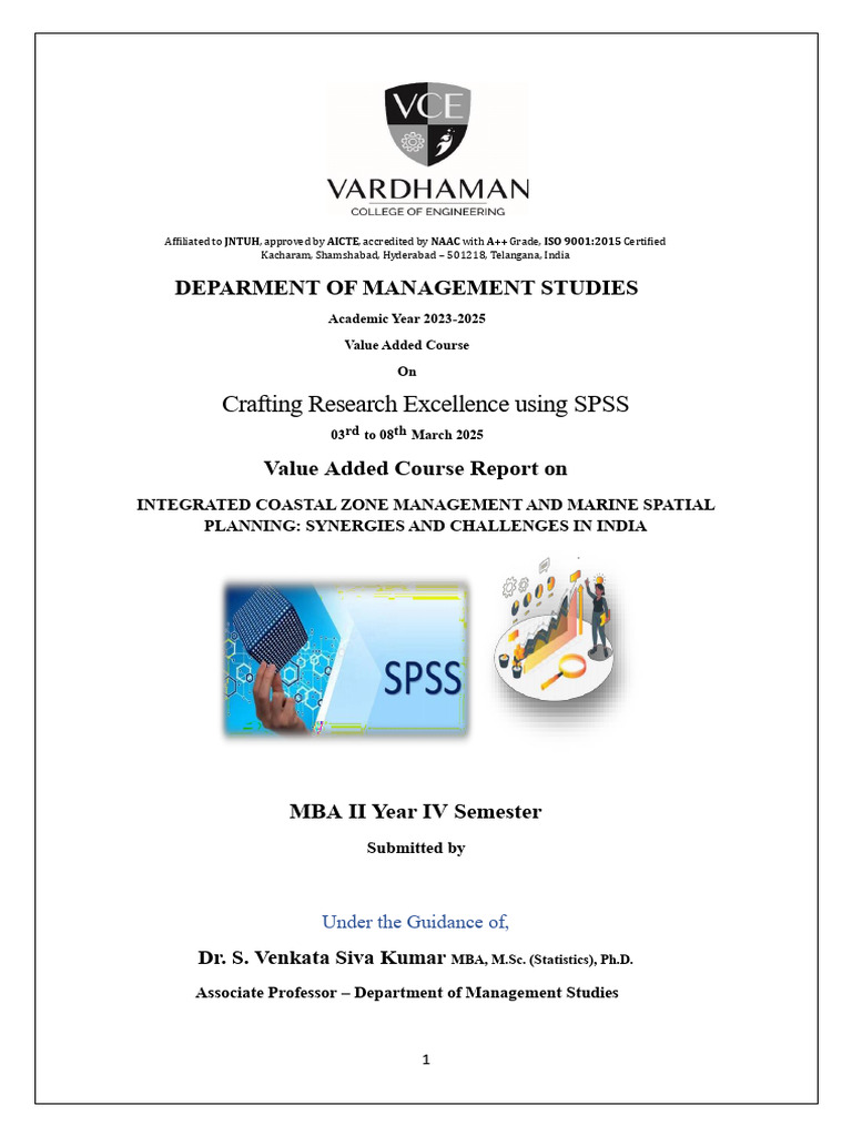 SPSS Report | PDF | Sustainability | Aquaculture