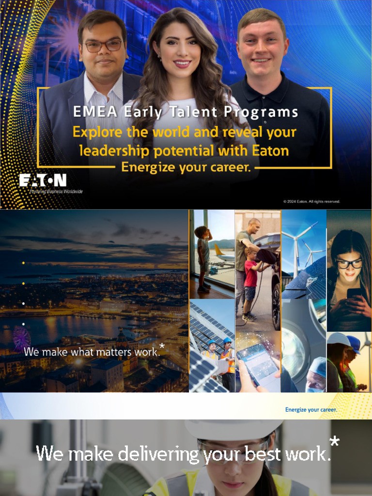 EMEA Early Talent Program Presentation-1 | PDF