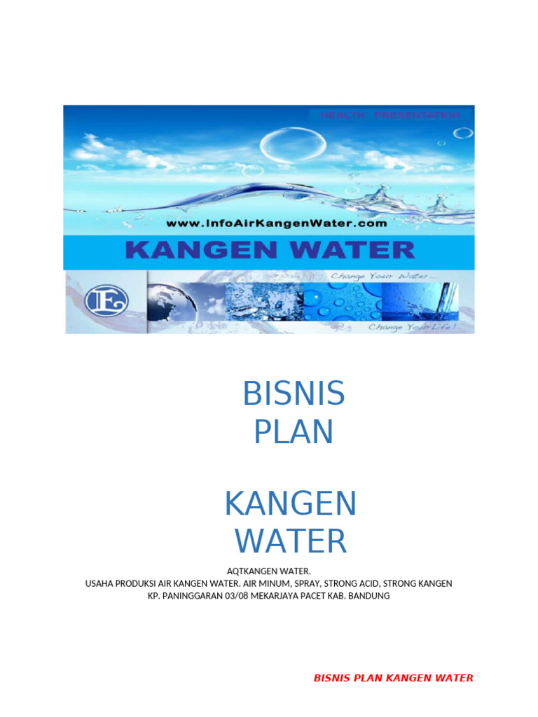 Bisnis Plan | PDF