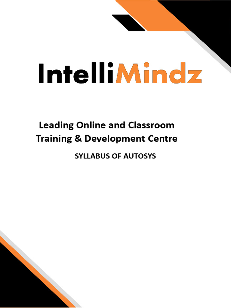 AutoSys Training Syllabus Overview | PDF | Graphical User Interfaces ...