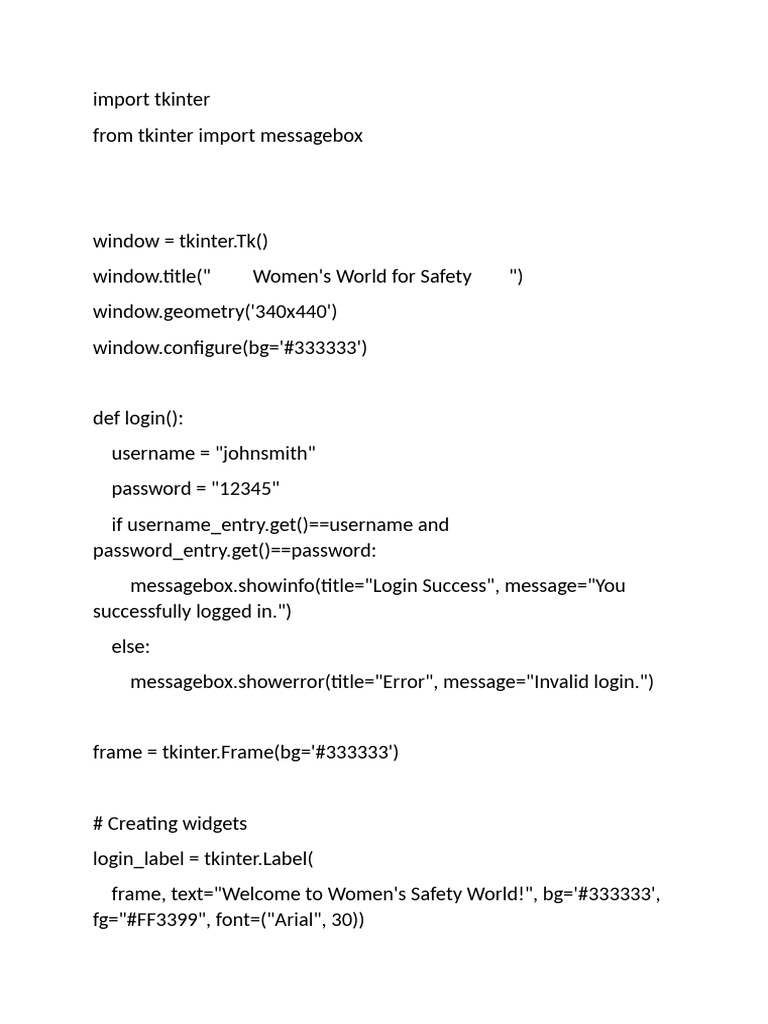 Import Tkinter | PDF