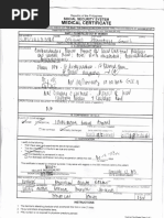 SSS Medical Certificate Form MMD-102 | PDF
