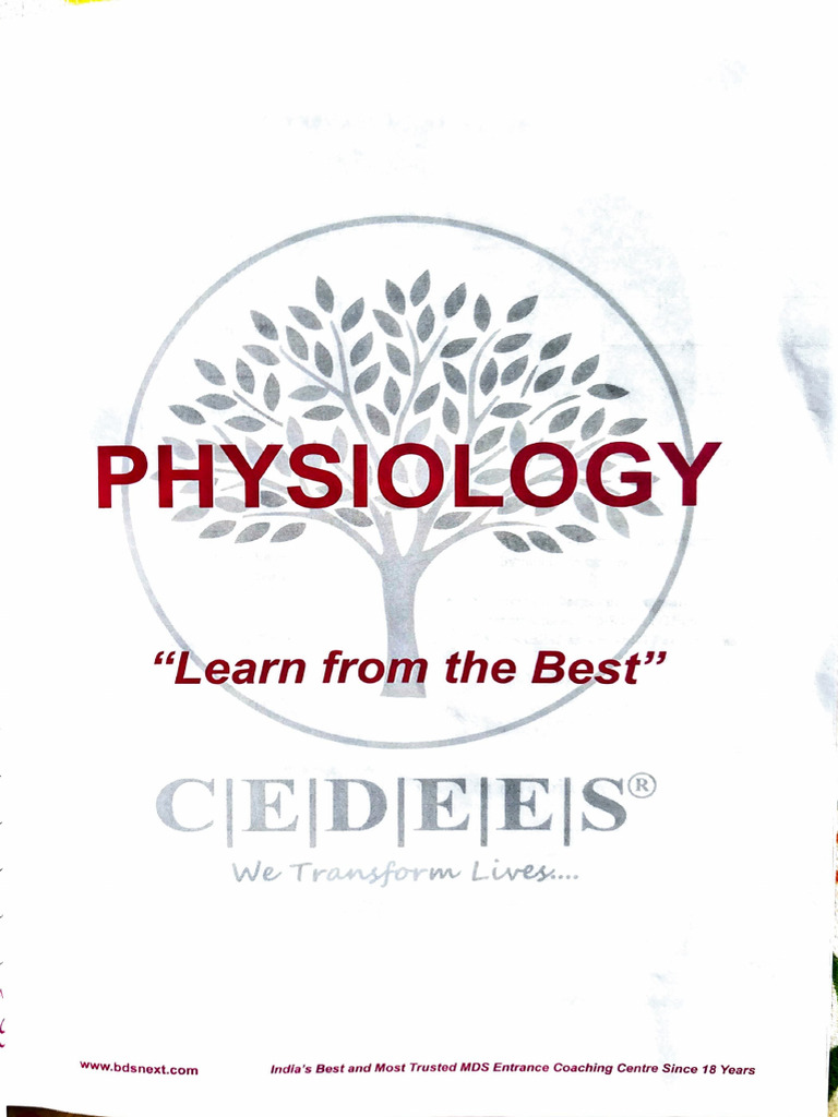 physio Biochem | PDF