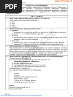 C Programming Basics Question Bank | PDF | Scope (Computer Science) | C ...