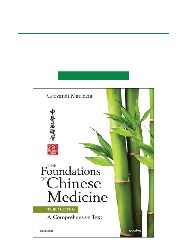 Foundations of Chinese Medicine 3rd Ed. | PDF | Traditional Chinese ...
