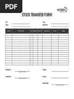 Stock Card - TEMPLATE | PDF