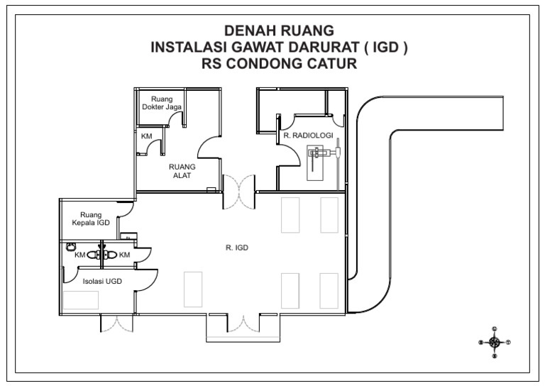 Denah Instalasi IGD RS Condong Catur | PDF