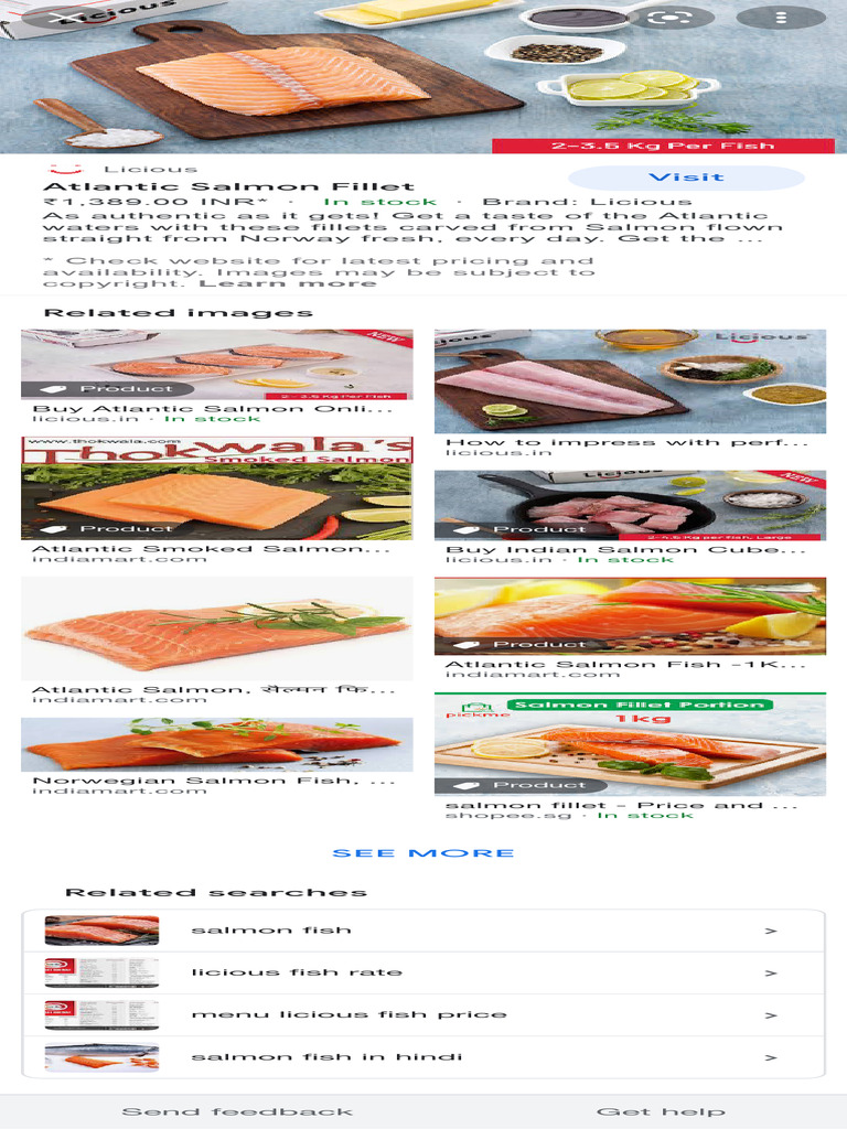 Licious Fish N Chicken Salmon - Google Search | PDF