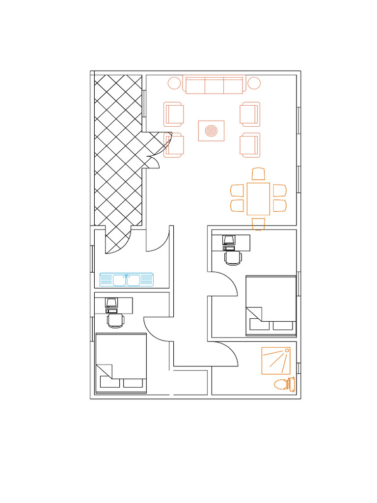 Plan Amenage RDC | PDF