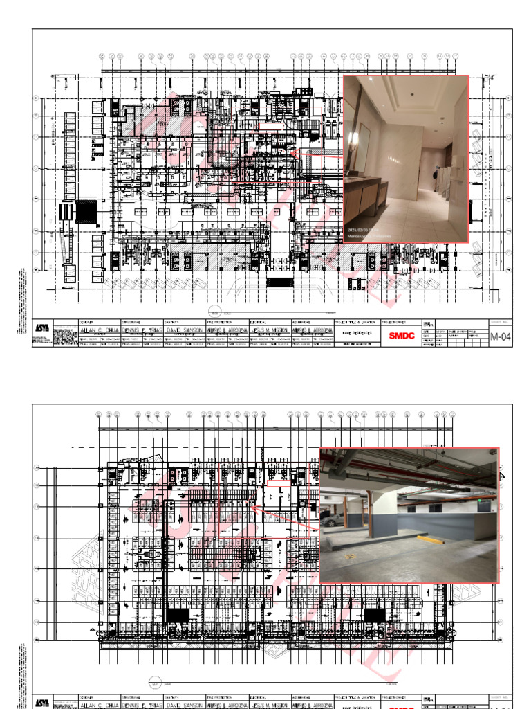Ground Floor and Second Floor Ventilation Layout (SMDC Fame) Rev1 | PDF