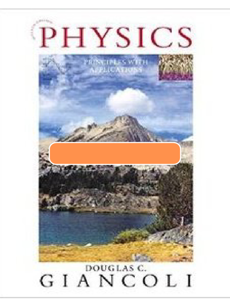 Testbank for Physics Principles With Applications 7th Edition | PDF ...