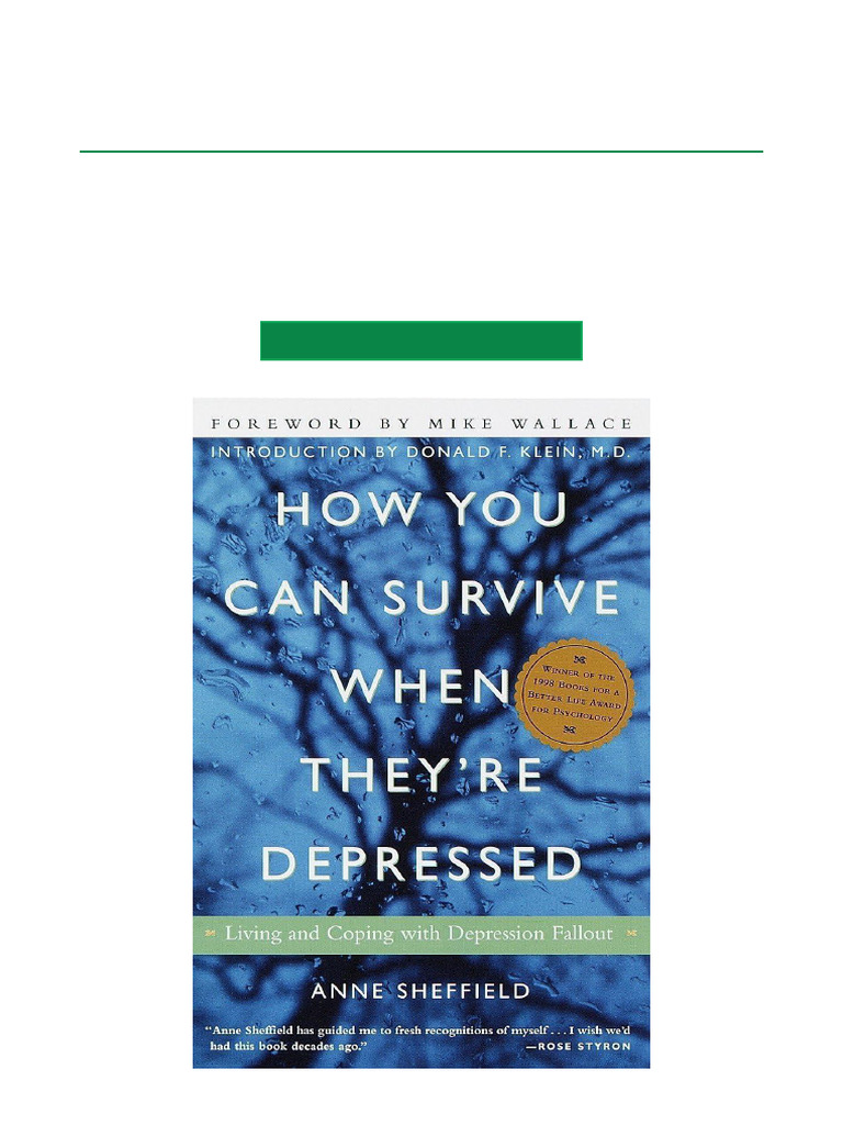 How You Can Survive When They're Depressed Living and Coping With ...