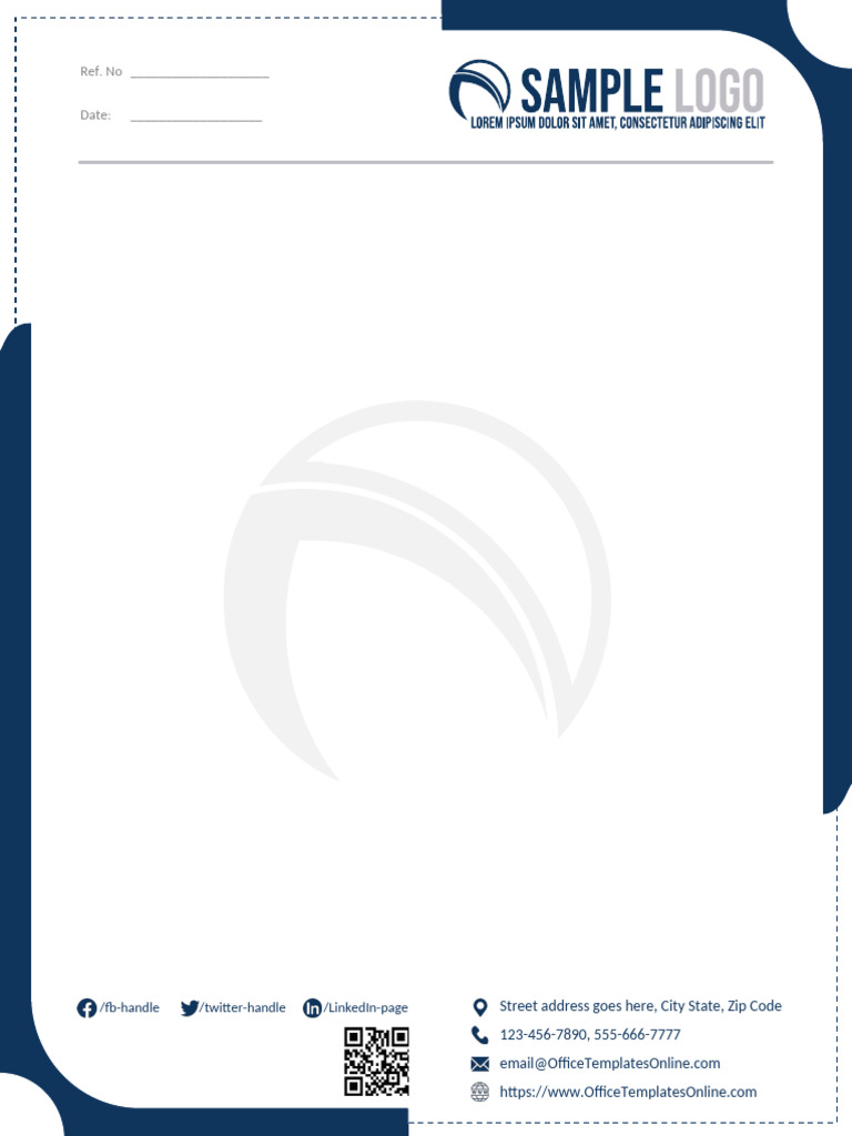 Business Letterhead Template | PDF
