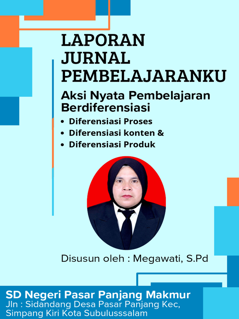 Example Laporan Jurnal Pembelajaran Megawati, S.Pd | PDF