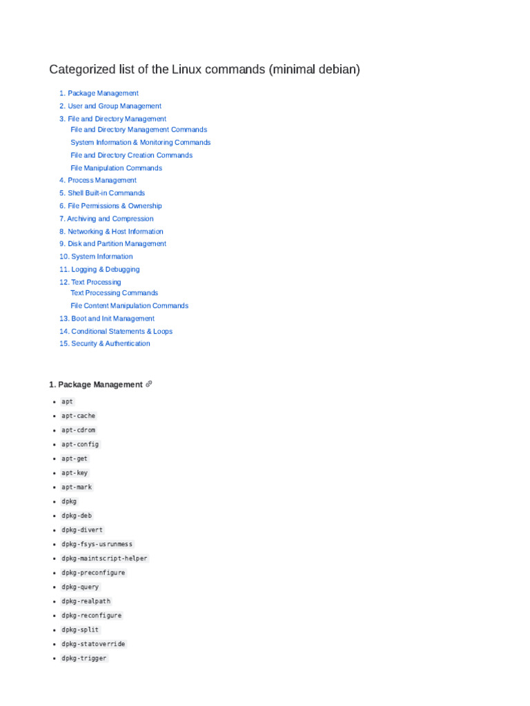 KB-Categorized list of the Linux commands (minimal debian)-300425 ...