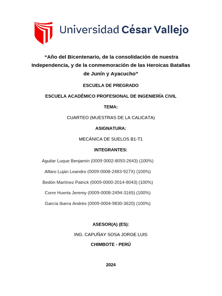 CUARTEO MECANICA DE SULOS | PDF