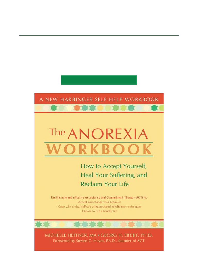 Reclaiming Life Through ACT for Anorexia | PDF | Anorexia Nervosa | Anxiety