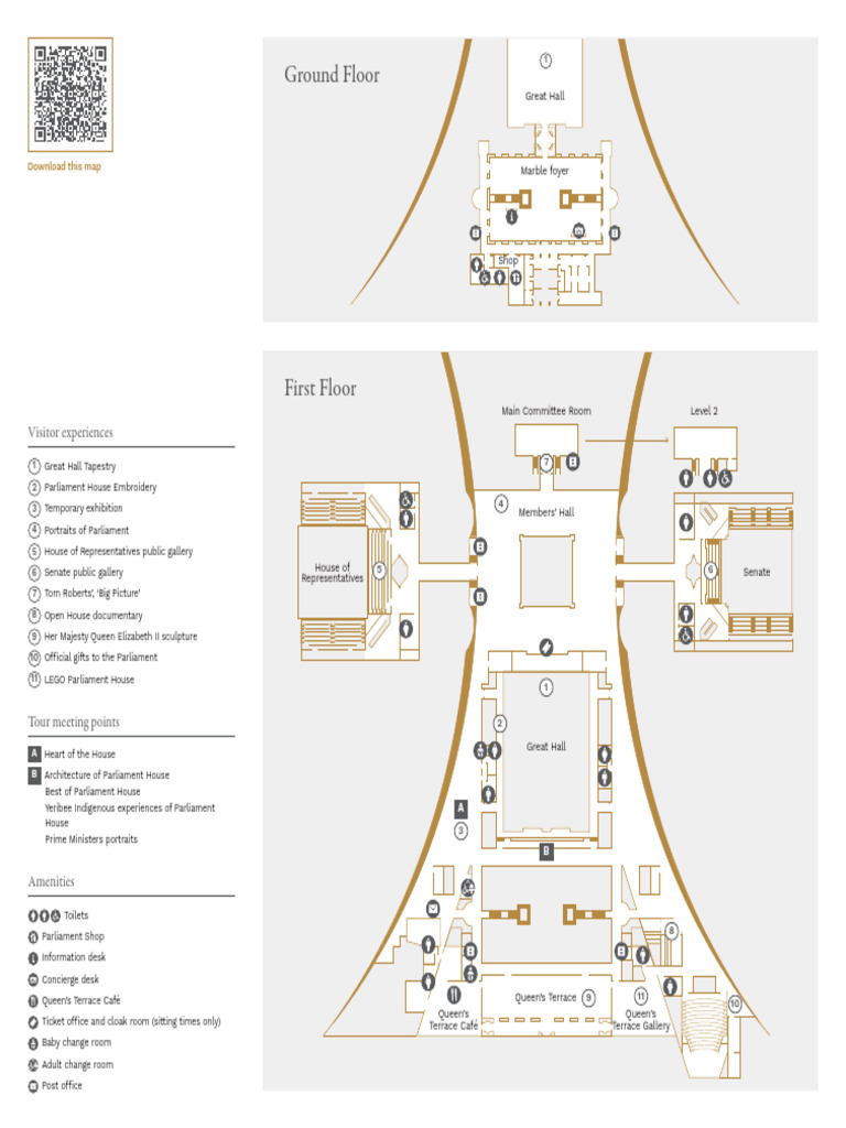 Australian Parliament House - Map | PDF