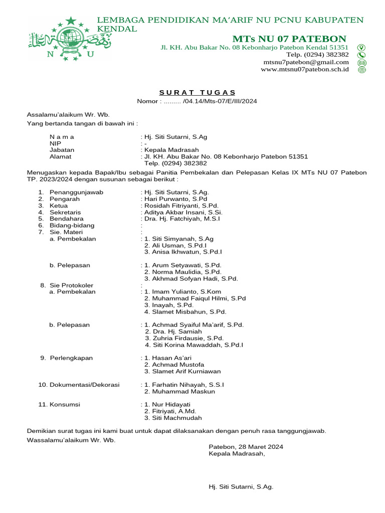 Pembekalan 2024 | PDF