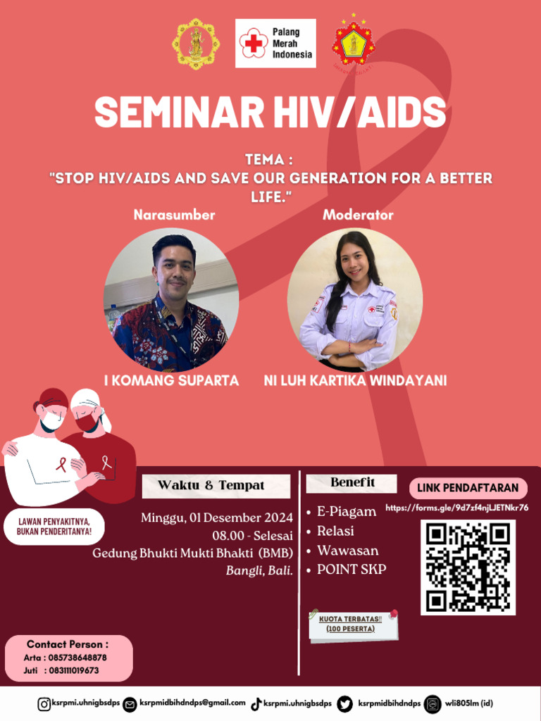 Pamflet Seminar HIV/AIDS 2023 | PDF