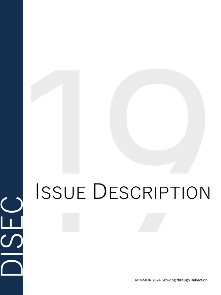 DISEC - MiniMUN 2024 - The Question of Conscription | PDF ...