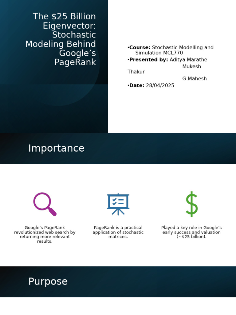 The $25 Billion Eigenvector | PDF | Eigenvalues And Eigenvectors | Matrix (Mathematics)