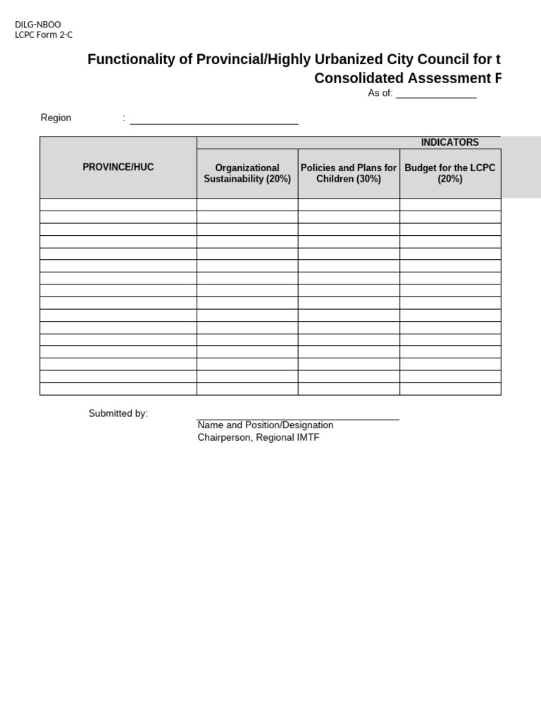 LCPC Consolidated Form 001-C | PDF