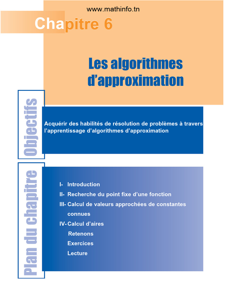 CH 6 Appro | PDF | Algorithmes | Algorithmes et structures de données