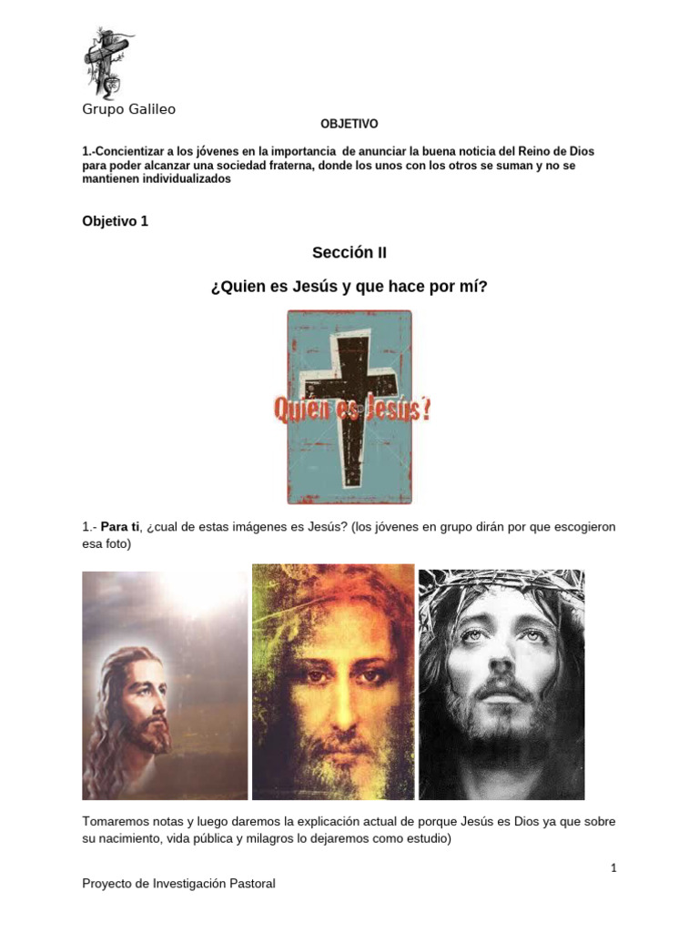 ¿Quién es Jesús y su impacto hoy? | PDF | Jesús | Biblia