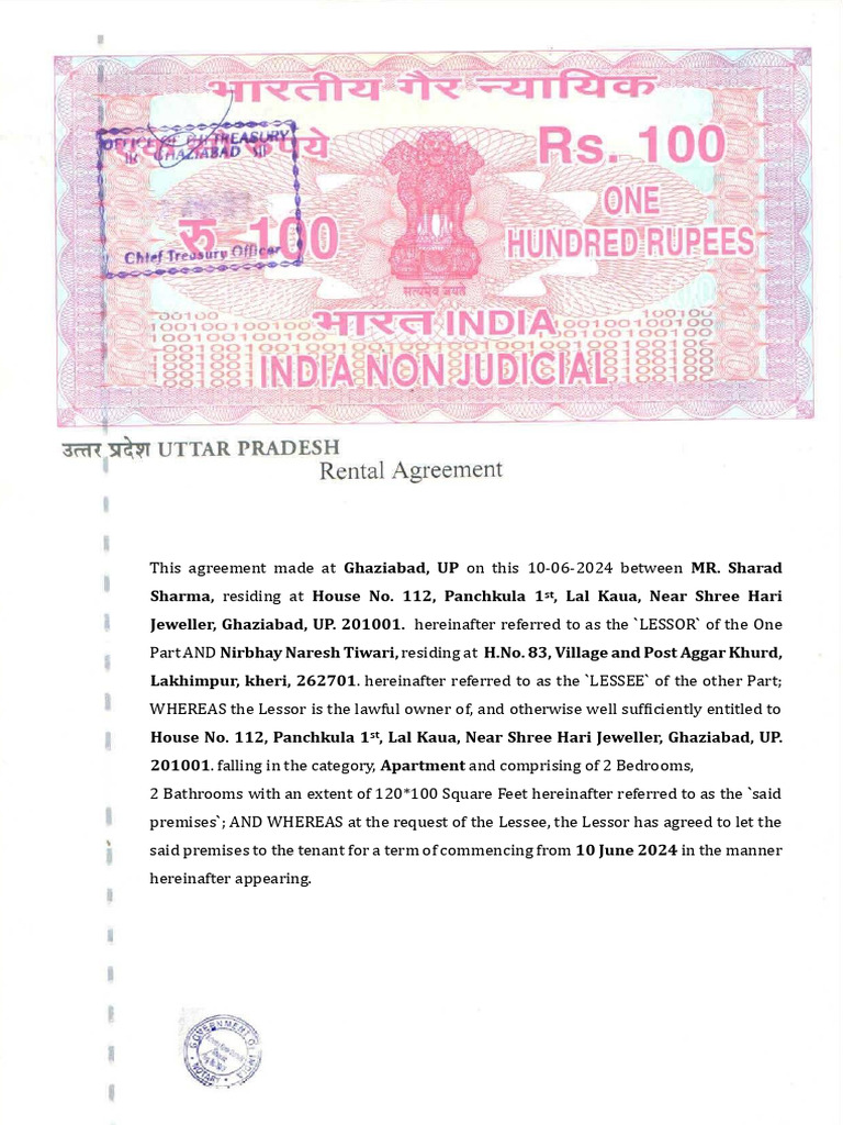 Nirbhay 1 | PDF | Lease | Business Law