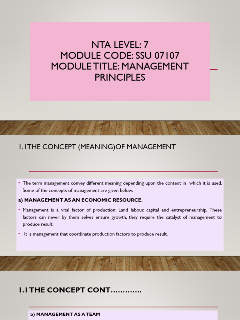 Management Principles Topic 1 Week 1 | PDF | Leadership | Skill