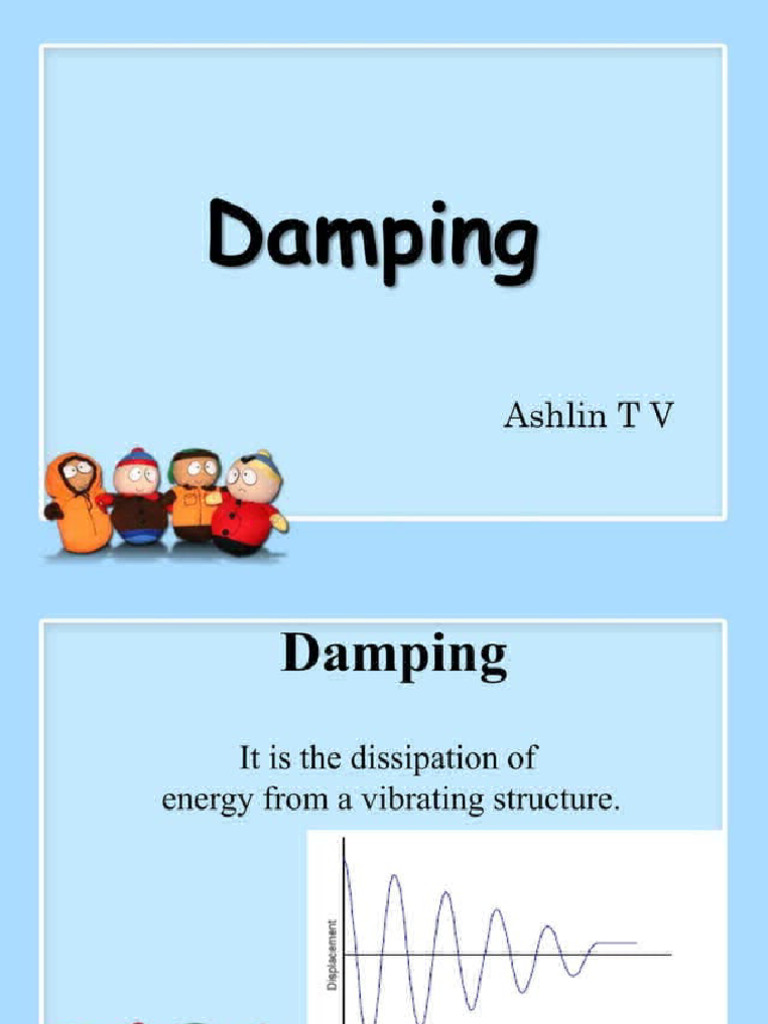 Damping Types 86633545 | PDF