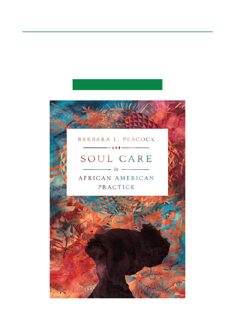 Soul Care in African American Practice | PDF | Love | Prayer