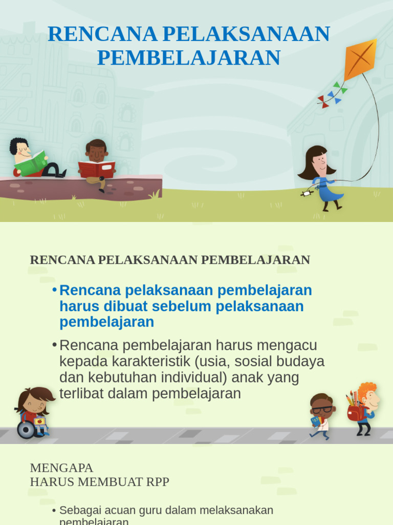 PERENCANAAN PEMBELAJARAN | PDF