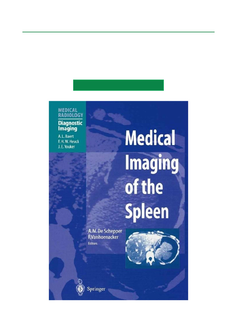 Medical Imaging of The Spleen 1st Edition Scribd Download | PDF ...