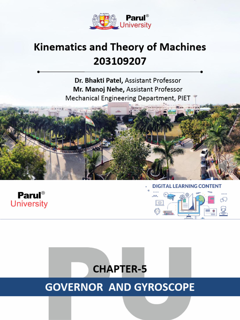 Governors and Gyroscopes Explained | PDF | Gyroscope | Rotation