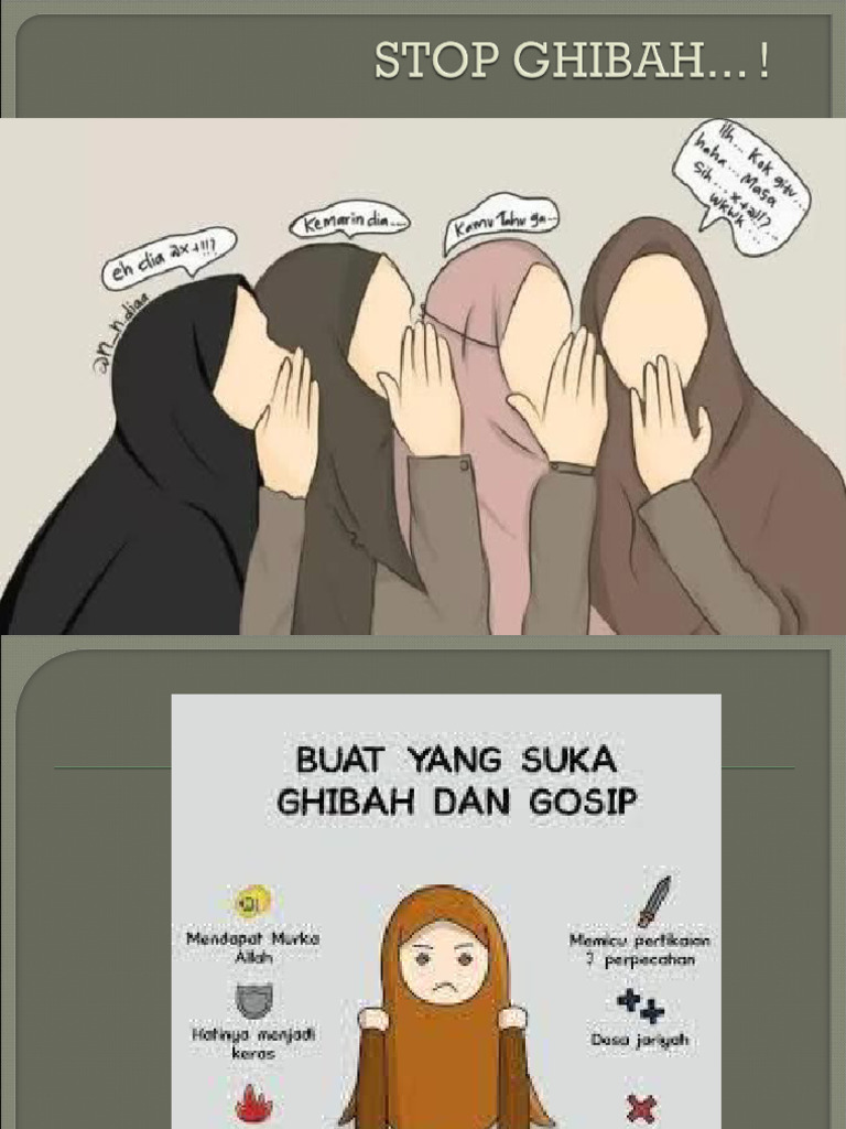 Power Point Ghibah Tabayyun | PDF