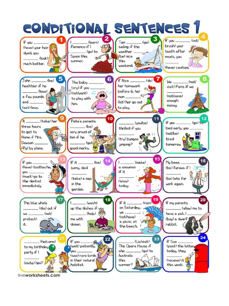 FIRST CONDITIONAL | PDF