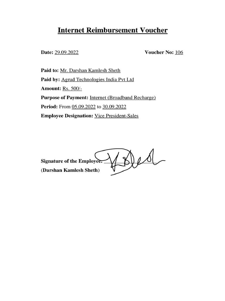 Internet Expenses | PDF