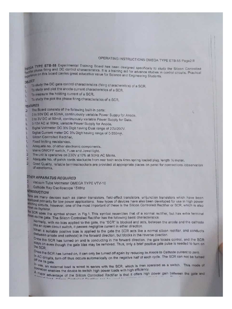 Exp 2 Power Electronics | PDF