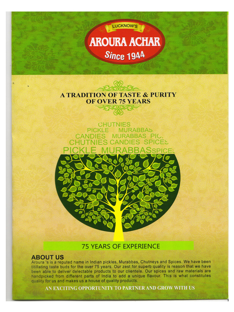 Aroura Brochure | PDF