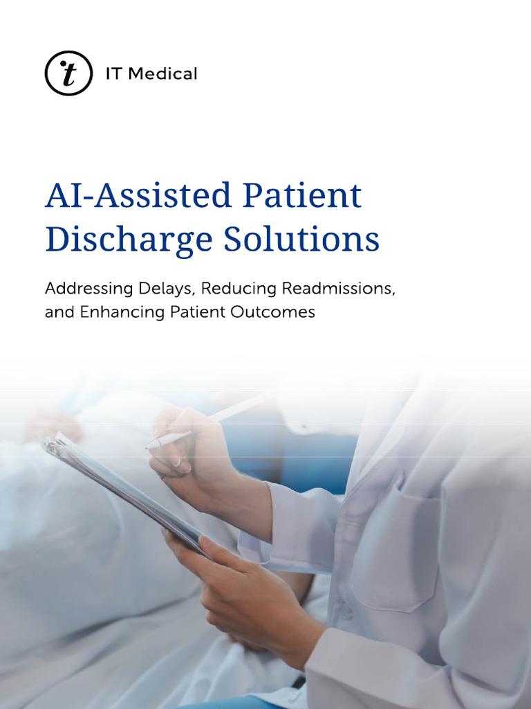 AI Assisted Patient Discharge Solutions | PDF | Patient | Health Care