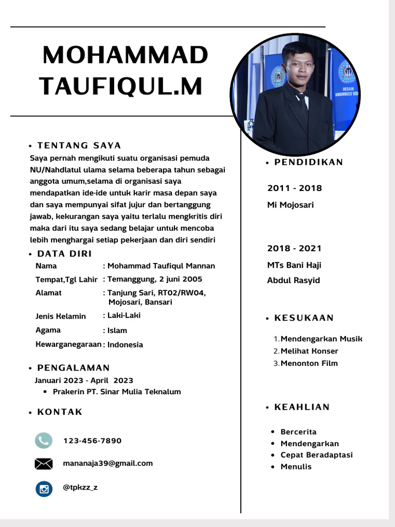 Curriculum Vitae (CV) | PDF