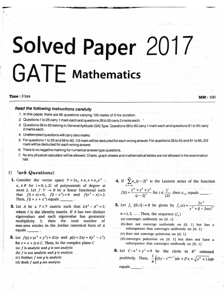 2017 Solution | PDF