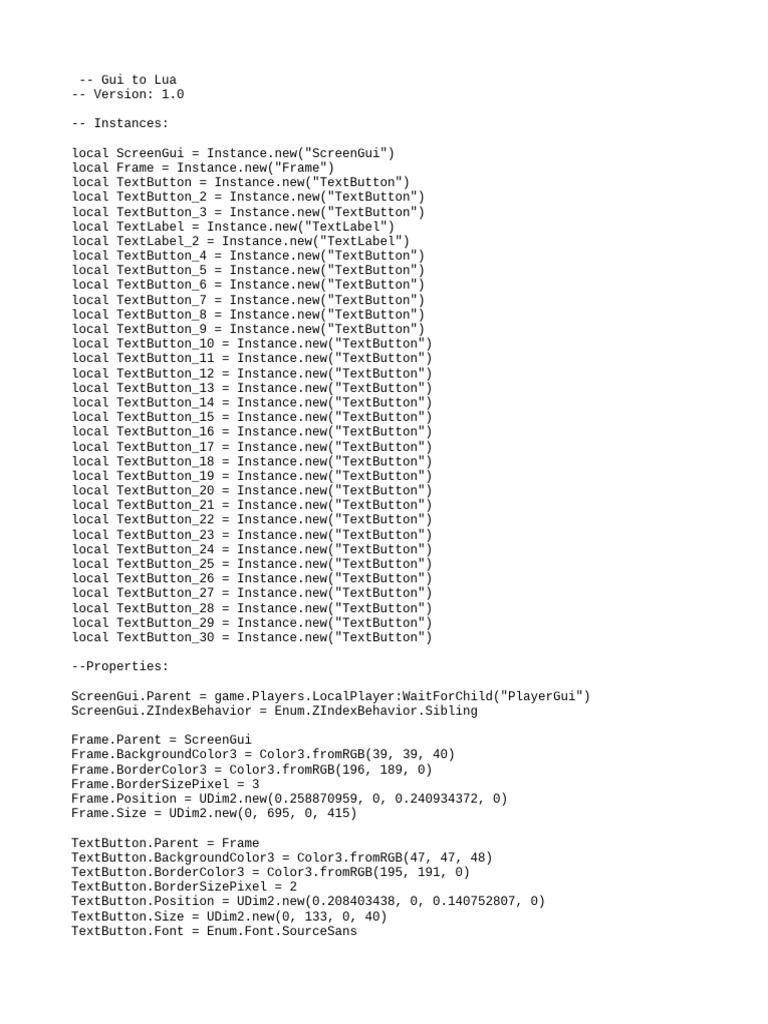 G00pgui v1 (Undetectable) .Lua | PDF | Written Communication | Writing
