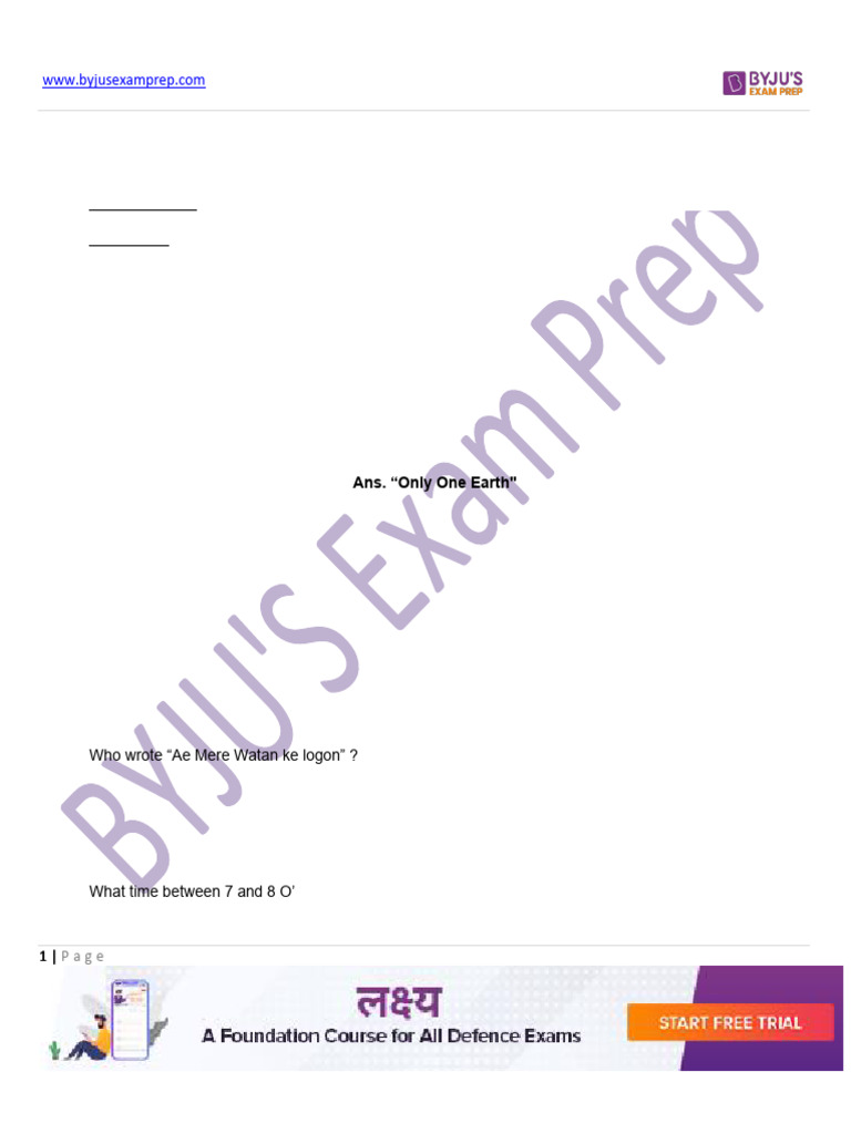 Afcat 2 2022 26 Aug Questions Asked 64 | PDF