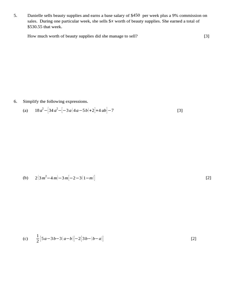 Algebra 2 | PDF