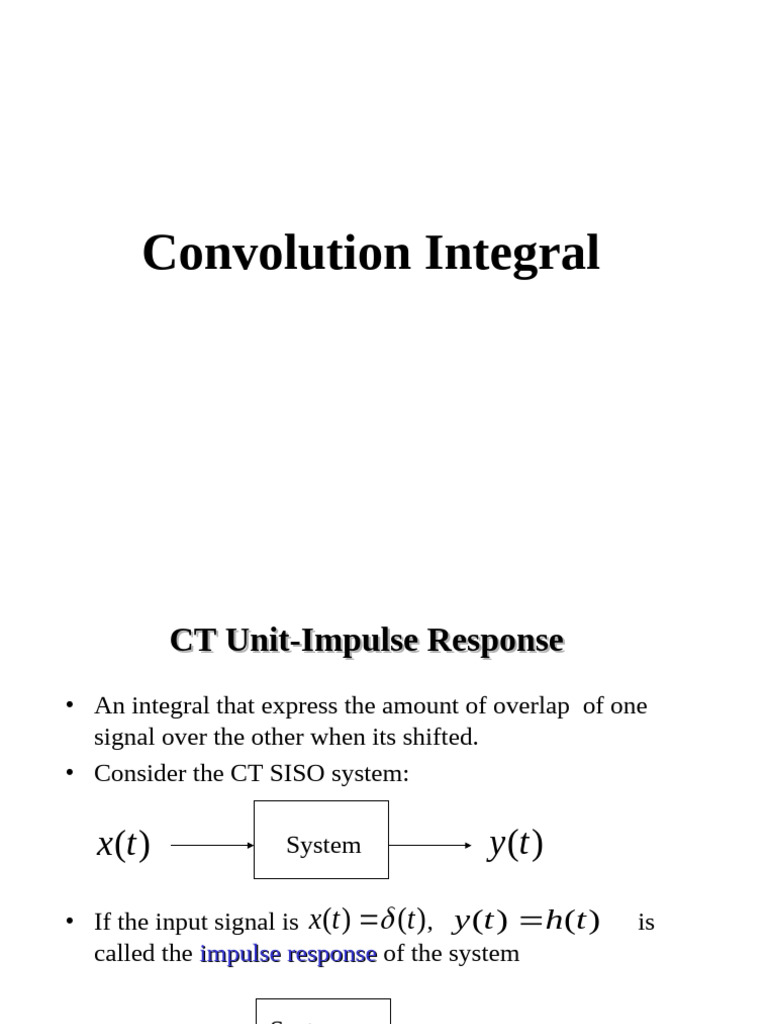 Chapter 2 Convolution | PDF | Mathematical Analysis | Digital Signal Processing